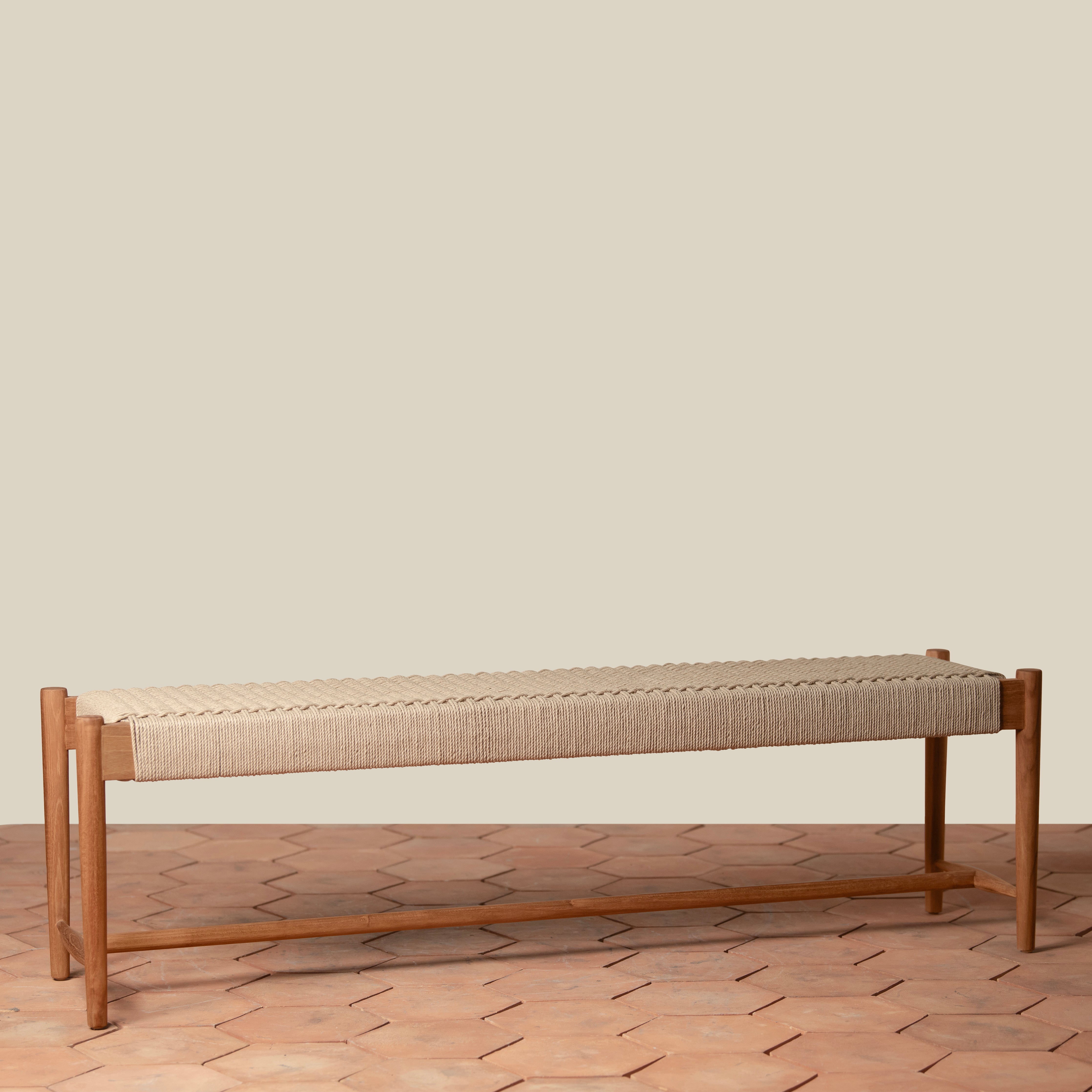 Ingrid Woven Bench – Woven Shop