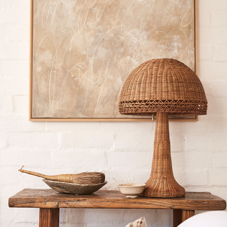 Lanai Table Lamp – Woven Shop