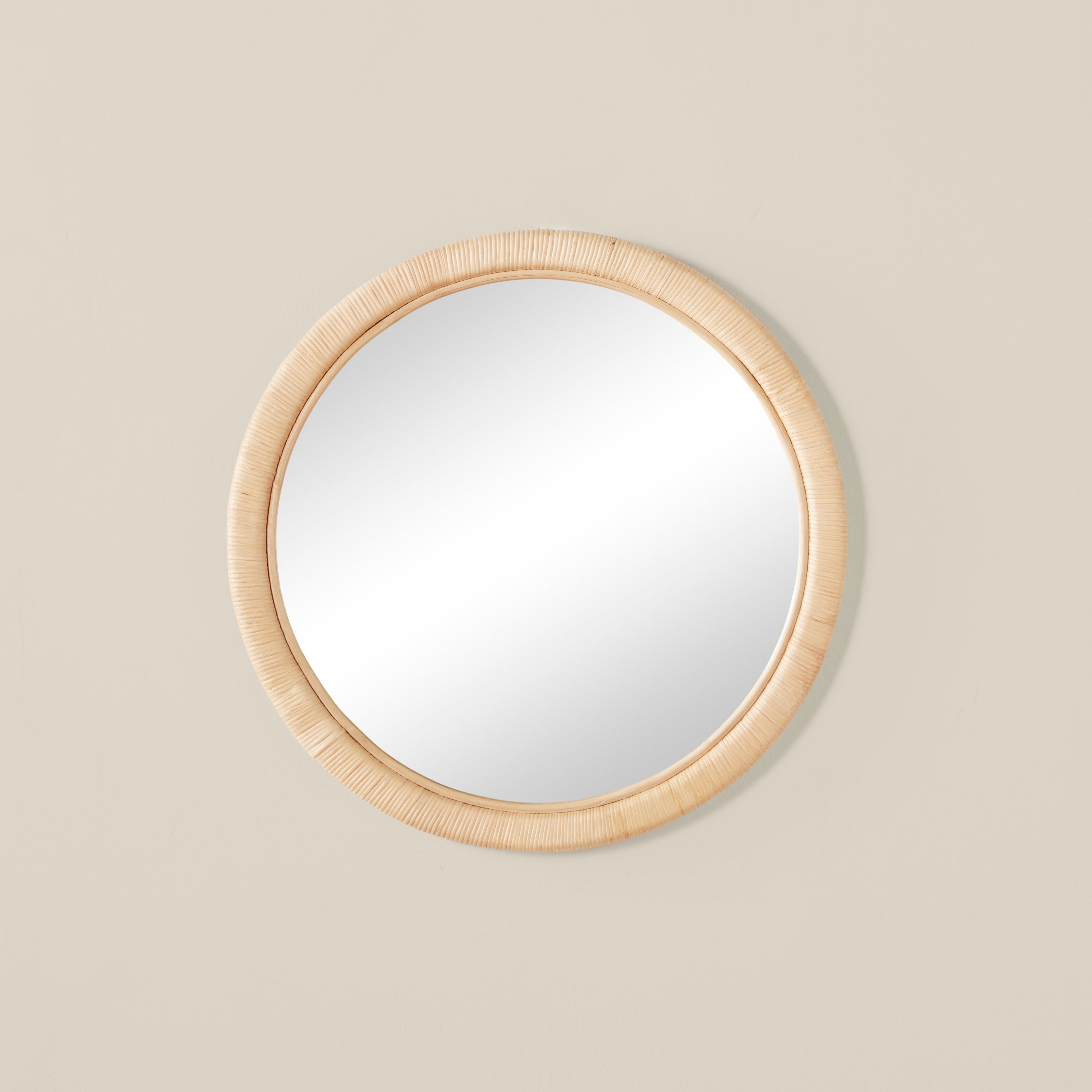 Paloma Small Round Mirror – Woven Shop